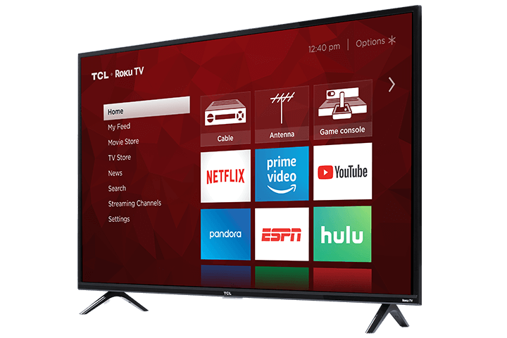 TCL 43" Class 4-Series 4K UHD HDR Roku Smart TV - 43S425 | TCL USA ...